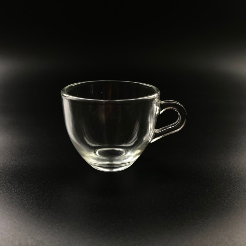 Round Mini Glass Coffee Cup 2.8oz - ITS (Glassware Specialist)