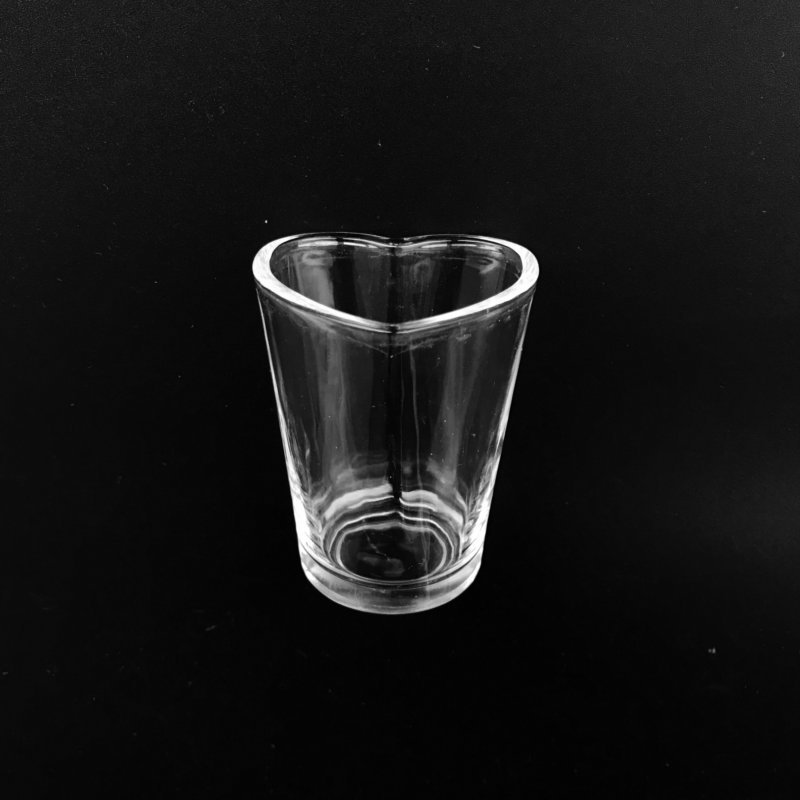 Heart Shaped Glass Votive Candle Holders 60ml Its Glassware Specialist